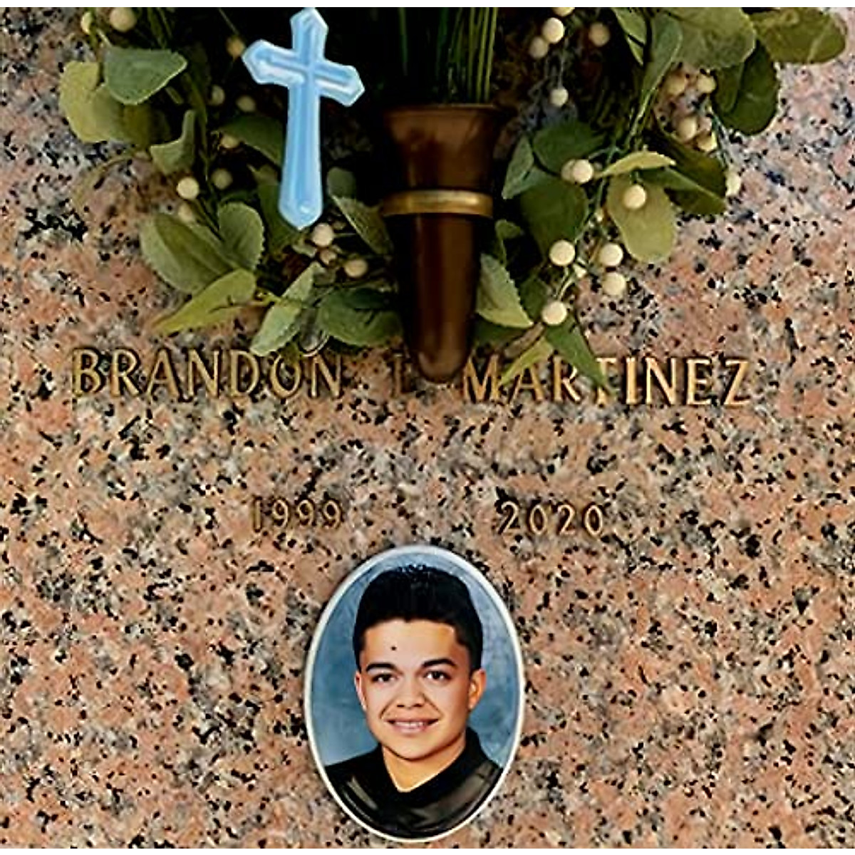 Ceramic Memorial Photo Tile - Oval Picture for headstones. Photo Memorial Plaque. 4.7" x 3.5". Large Size. 100% Weatherproof.