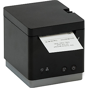 Star Micronics mC-Print2 2-inch Ethernet (LAN) / USB Thermal POS Printer with CloudPRNT, Cutter, and External Power Supply - Black