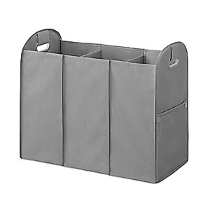 Whitmor Accordion Sorter, Savvy Gray