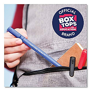 Paper Mate 3311131 Ballpoint Pen, Medium Point, Blue Ink/Blue Barrel