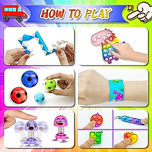 RALLYPANDA 1000+Halloween Party Favors for Kids Fidget Toys Pack Bulk Prize Box Treasure Box Goodie Bag Stuffers Carnival Prizes Classroom Rewards Pinata Fillers