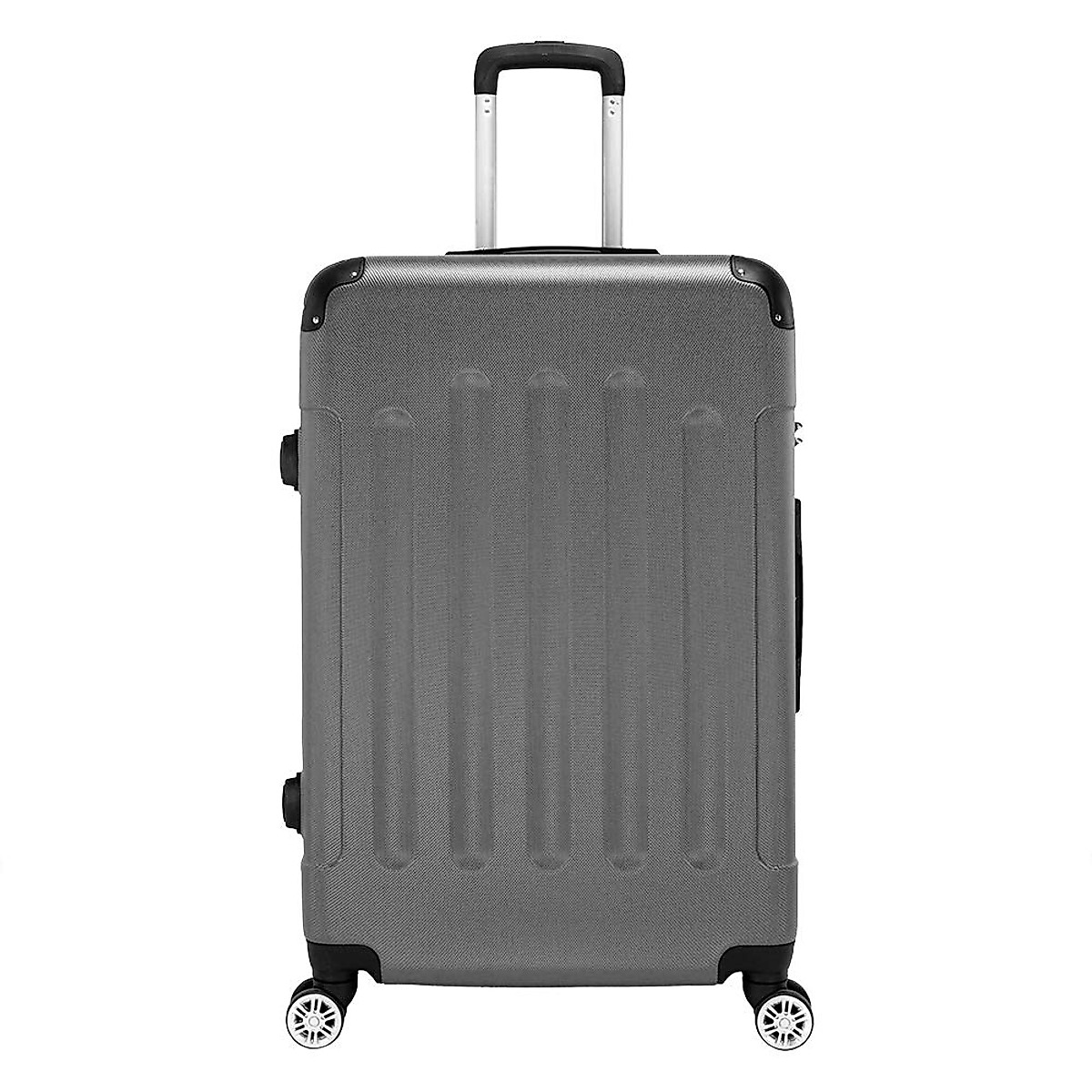 3-in-1 Portable ABS Trolley Case 20" / 24" / 28" Dark Gray