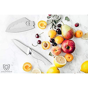 Dalstrong The Frost Fire Series 7" Santoku Bundled With The Frost Fire Series 3.5" Paring Knife