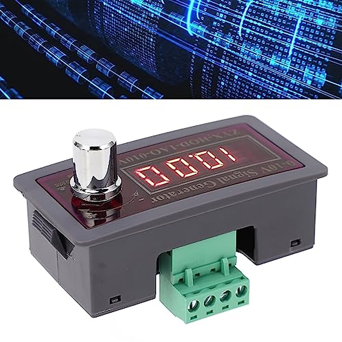 0‑10V Adjustable Generator ABS Voltage Generator Module PLC Frequency Control Meter 15‑30VDC