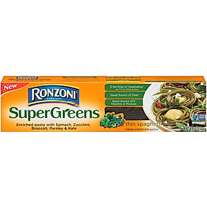 Ronzoni Supergreens Thin Spaghetti, 12-Ounce