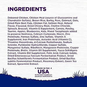 Wellness Complete Health Large Breed Dry Dog Food with Grains, Natural Ingredients, Made in USA with Real Meat (Adult, Chicken & Rice, 15-Pound Bag)