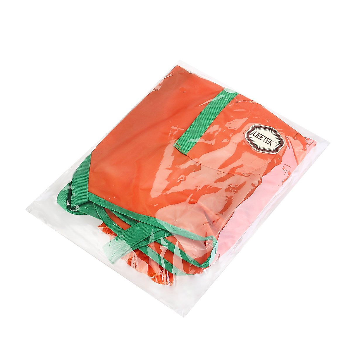 UEETEK Children Kids Waterproof Art Craft Smock Apron for DIY Painting Drawing with Sleevelet(Orange)