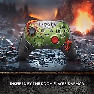 Xbox Wireless Controller – DOOM: The Dark Ages Limited Edition Series X|S, One, PCs, and Cloud-Enabled Devices