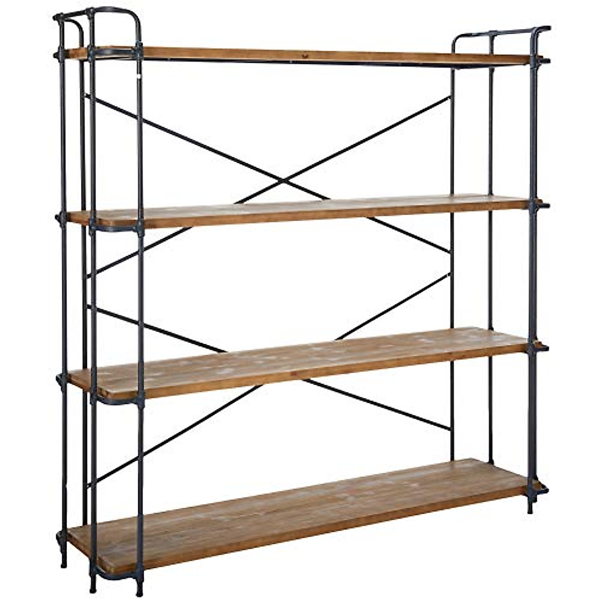 Christopher Knight Home Yorktown 4-Shelf Bookcase, Antique & Yorktown 3-Shelf Bookcase, Antique