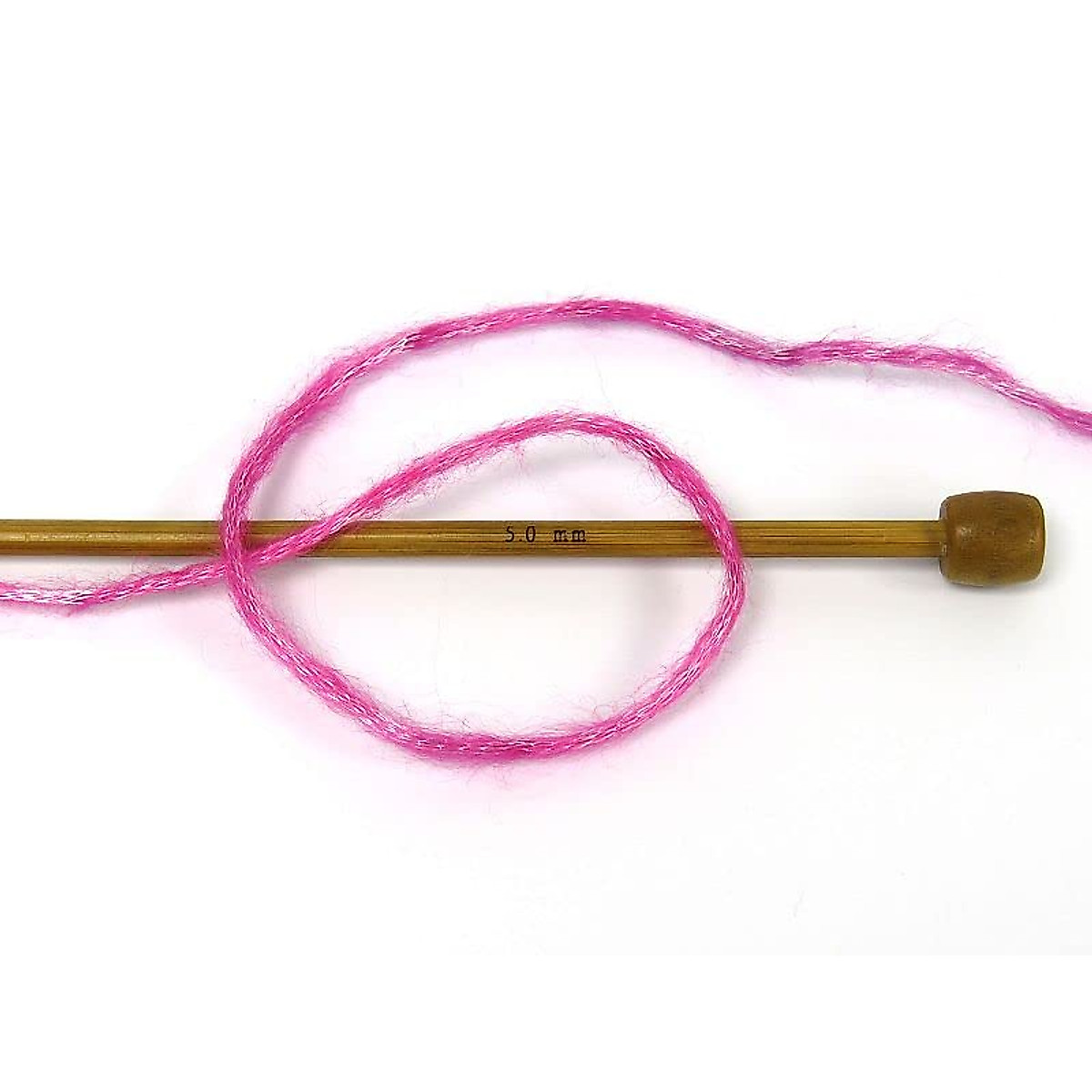 Pool Party - Aqua Blue, Peach, Pink + Picasso Yarn - Fuzzy with Subtle Sheen Yarn, Polyester, Acrylic Blend 50 Gram (1.75 Ounces) 125 Yards