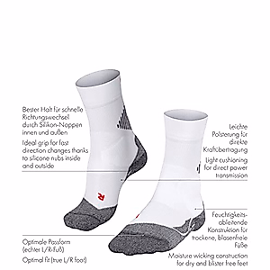 FALKE Standard 4 Grip U SO, Black (Black 3019), 10.5-11.5