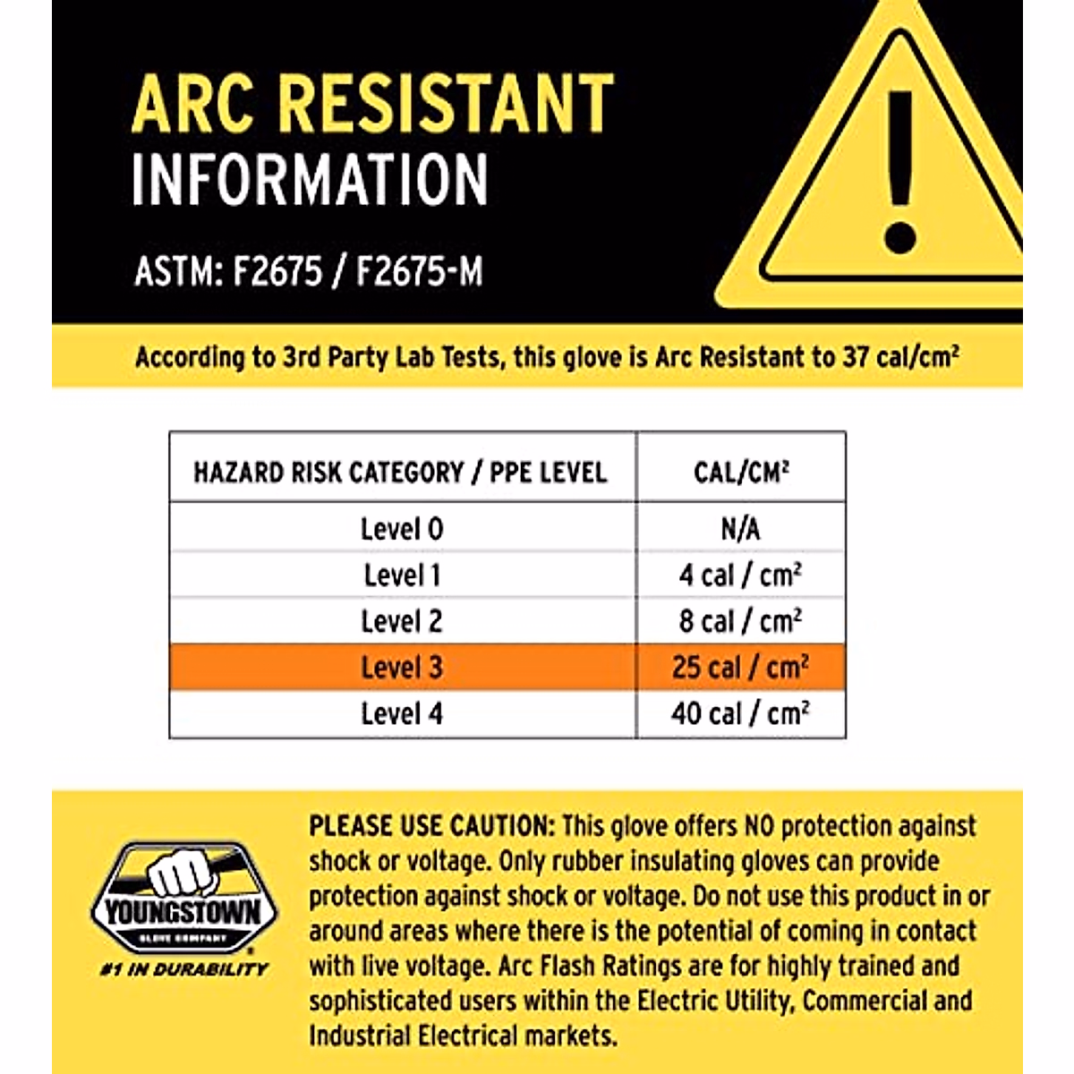 Youngstown Glove Leather Ground Utility Gloves for Men - Kevlar Lined - Cut, Puncture, Flame Resistant, Arc Rated, - Tan, X-Large