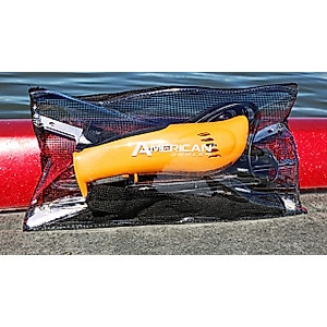 American Angler PRO Professional Grade Electric Fillet Knife Sportsmen's Kit – 110 Volt High Performance Ergonomic Motorized Handset with Five Kinds of Stainless Steel Blades, 32352DS