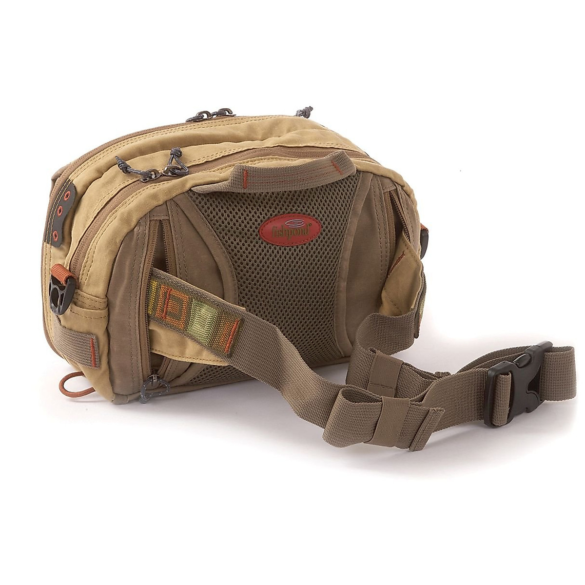 fishpond Blue River Chest/Lumbar Pack - Khaki/Sage Green