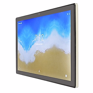 HEEPDD Dual 4G Cellular Tablet, 10.1 Inch Octa Core 100‑240V 8GB RAM 128GB ROM Dual SIM Dual Standby Green Tablet for Kids (US Plug)