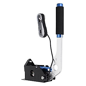 Game Handbrake, High Hardness Aluminium Alloy Easy Installation Linear Game Handbrake for G27 G25 G29(Blue)