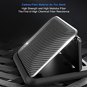 DOTAATDW Car Phone Holder, Car Dashboard Cell Phone Holder with Non-Slip Silicone Base Washable and Reusable Car Phone Mount Compatible with 3.5-7” Smartphone