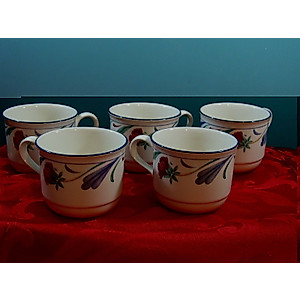Lenox Chinastone Poppies on Blue coffee/tea cup