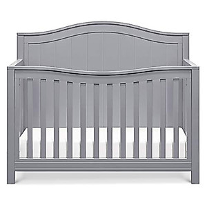 DaVinci Aspen 4-in-1 Convertible Crib in Grey, Greenguard Gold Certified