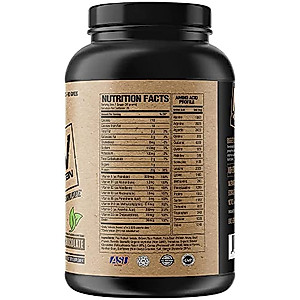 RAW 100% Vegan Protein Powder | Low Carb Vegan Protein Powder, Zero GMO, Non-Dairy, No Artificial Ingredients, Low Sugar Protein | Rich Taste, Natural Sweetened Flavor | Chocolate (25 Servings)
