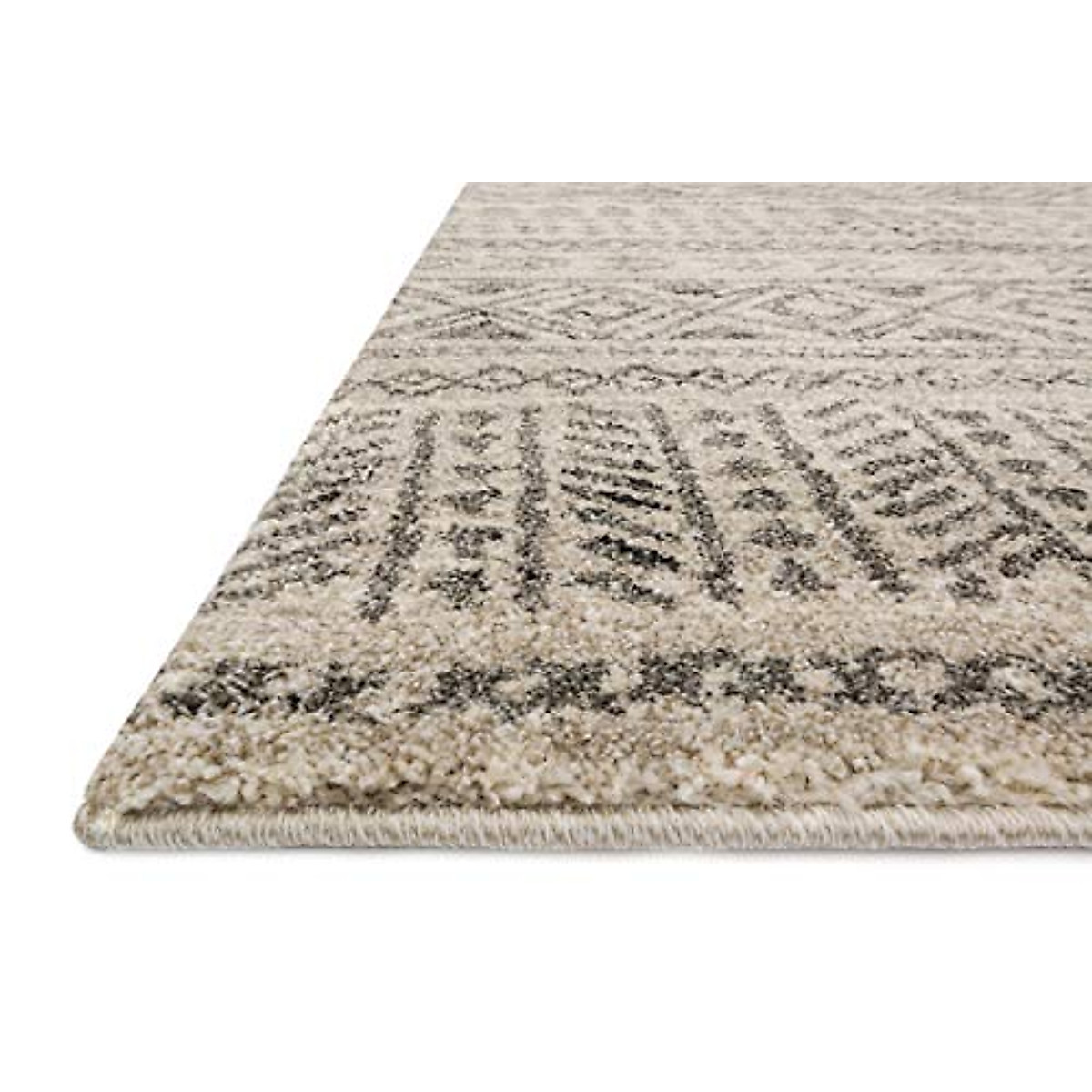 Loloi Emory Stone/Graphite 5'-3" x 7'-7" Area Rug