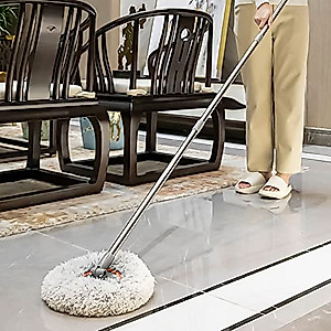 Mops for Floor Cleaning, Cleaning Mop 360 Degree Rotatable Adjustable Microfiber Extendable Wall Cleaning Mop with Long Handle Wall Mop Cleaner for Floor Ceiling Window Wall