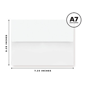 Bliss Collections Invitations with Envelopes for All Occasions, Invites Perfect for: Weddings, Bridal Showers, Engagement, Birthday Party or Special Event, Pack of 25 5x7 Cards - Pink Floral