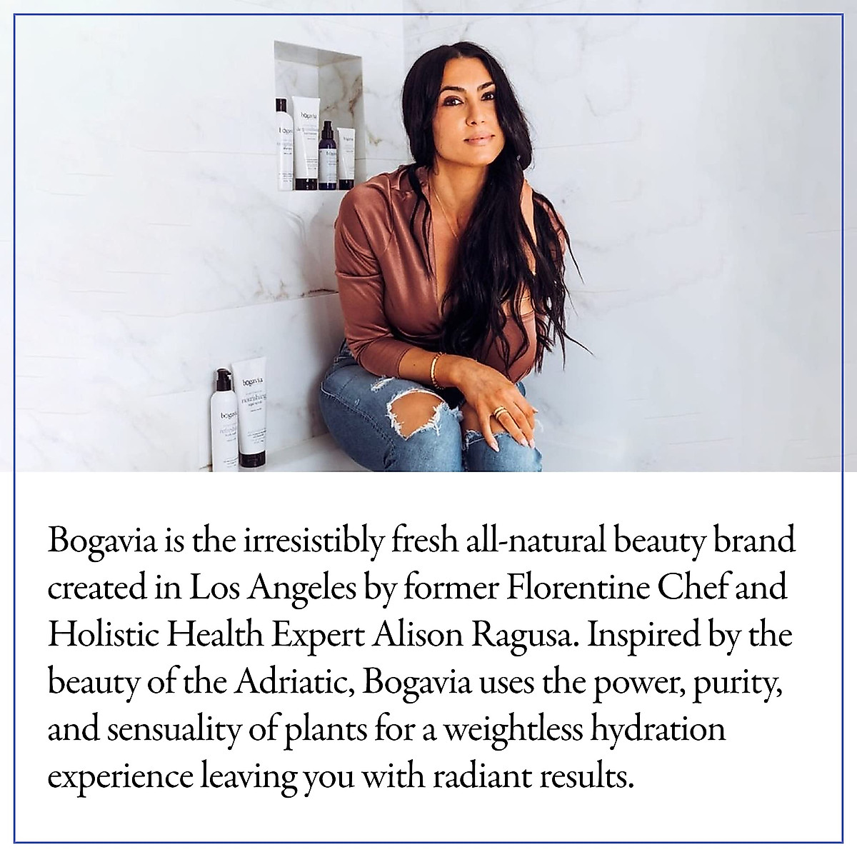 BOGAVIA Perfecting Beauty Mist for Body & Hair | Aromatic Repair & Refresh | Vanilla, Aloe Vera, Evening Primrose & Tangerine Extracts | Vegan, Gluten Free & No Chemical Preservatives