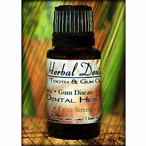 Herbal Dentist Extra Strength - #1 Treatment for Gum Disease, Periodontal Disease, Gingivitis, Bleeding Gums, Receding Gums, Toothache, Oral Pain, Abscessed Tooth, Bad Breath