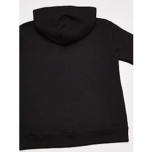 Hanes Boys Eco Smart Pullover Hoodie, Black, Large