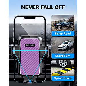 GUANDA TECHNOLOGIES CO., LTD. Car Phone Holder with Strong Suction Cup and Car Phone Mount Vent Clip