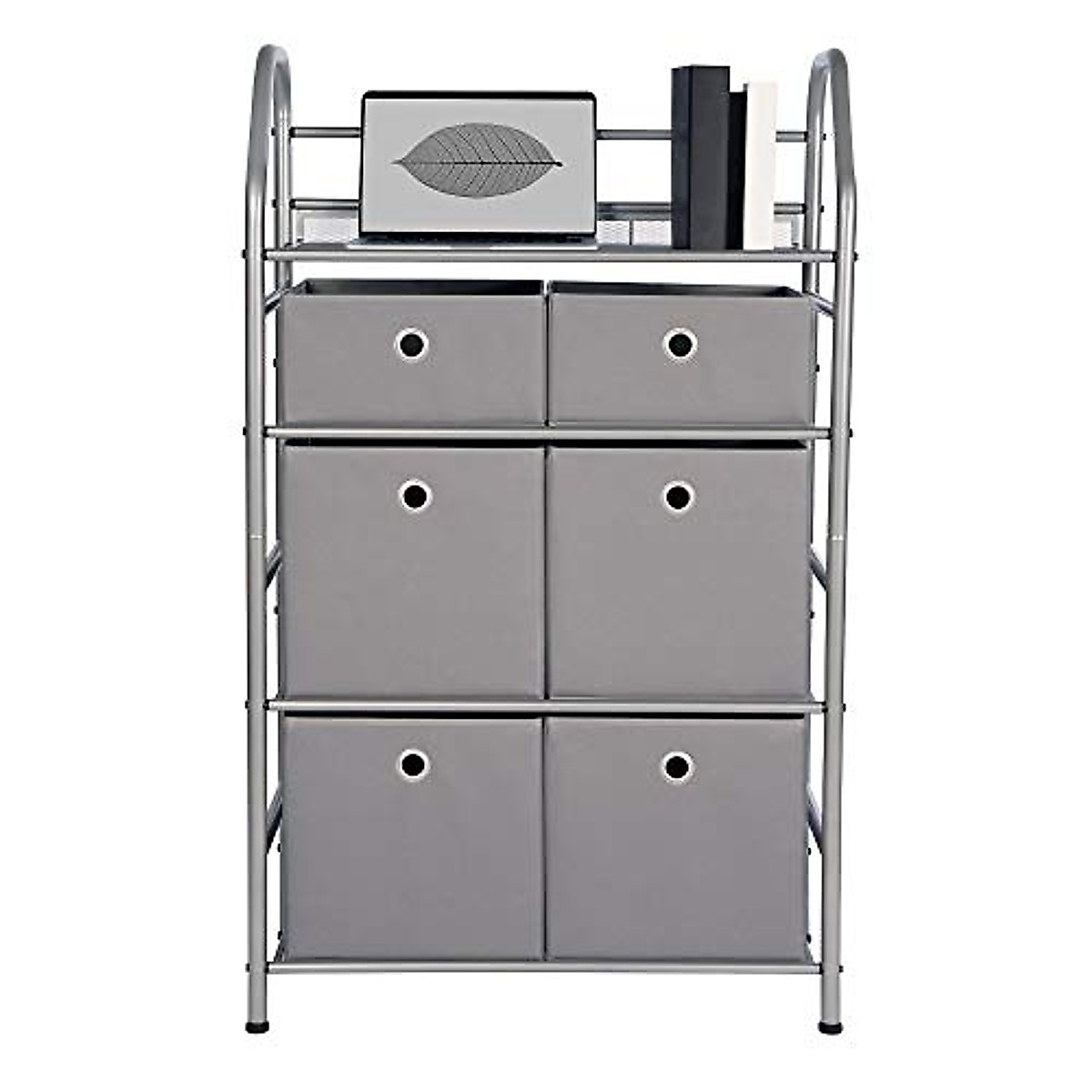 neatfreak! 4 Tier Metal Home Storage Organizer w/Bins