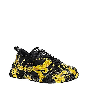 VERSACE JEANS COUTURE Men Stargaze Sneakers Black 8 US