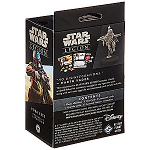 Star Wars: Legion Boba Fett OPERATIVE EXPANSION - Deploy the Notorious Bounty Hunter! Tabletop Miniatures Strategy Game for Kids & Adults, Ages 14+, 2 Players, 3 Hr Playtime, Made by Atomic Mass Games