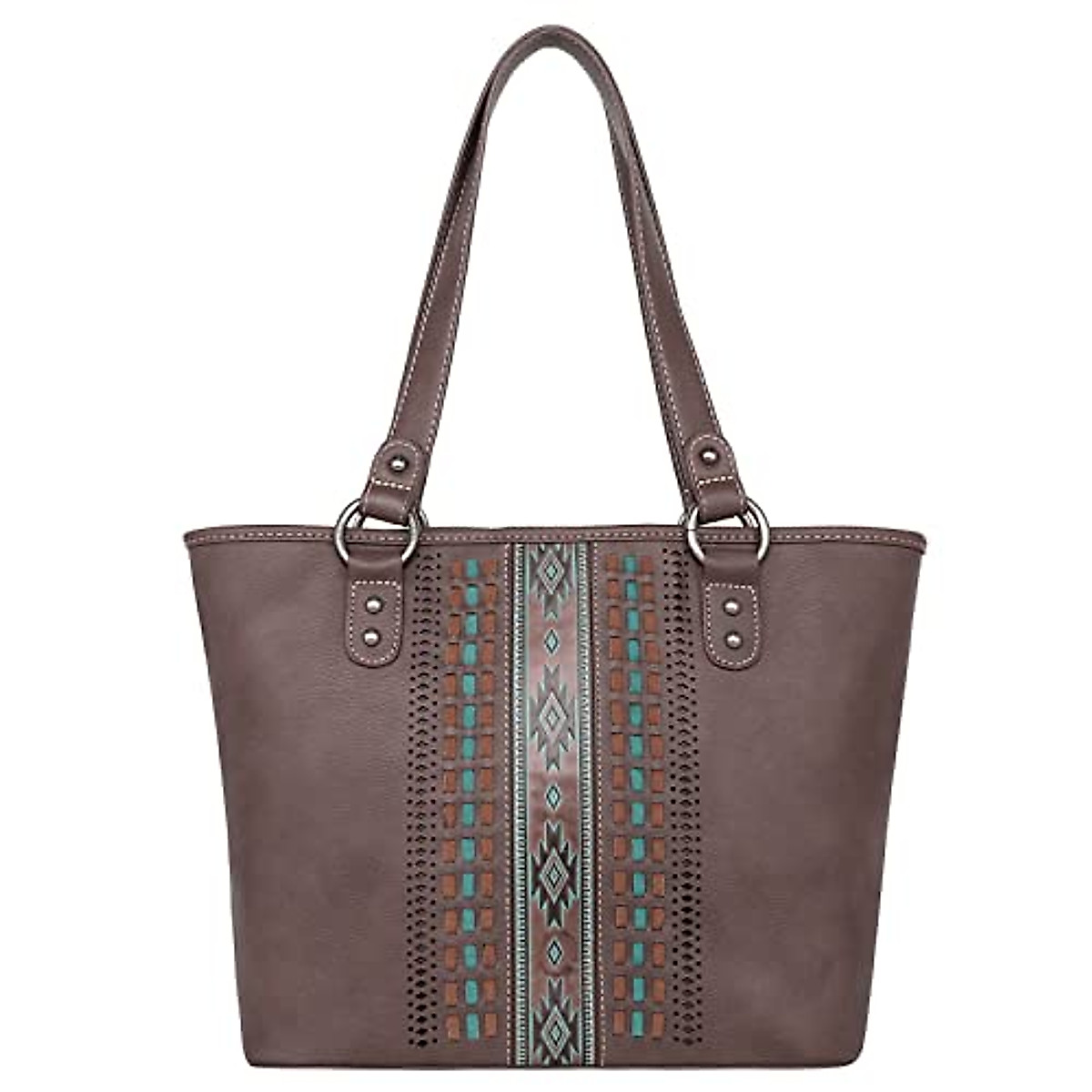 Montana West Women Fashion Handbag Tote Shoulder Bag Spacious Top Handle Satchel Western Purse