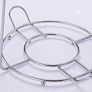 UPKOCH Metal Coffee Mug Cup Holder Hook Organizer Stand Kitchen Plate Utensil Drying Display Rack for Cafe Shop Cabinet Counter Desk