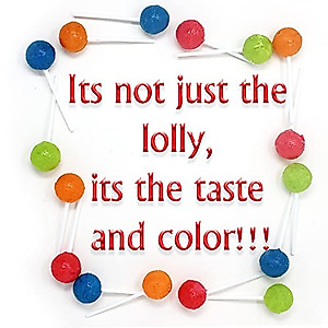 Ball Lollipop Suckers Assorted colors  Hard Candy Treats, Kosher Certified Lollipops, Individually Wrapped (31 Count)