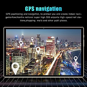 Airshi 10.1in Tablet, 4G LTE Tablet 100?240V 8+20MP Dual Camera with Dual Speakers for Office (#1)