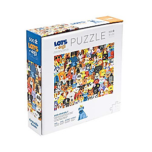 Crocodile Creek - Lots of Dogs - 500Piece Jigsaw Puzzle for Ages 5 & Up, Multicolor, 1 EA