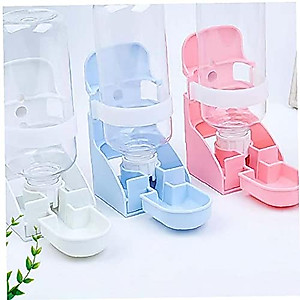 Hainice Bird Water Feeder Pet Automatic Parrots Birds Drinker 500ml Hanging Water Dispenser Device White