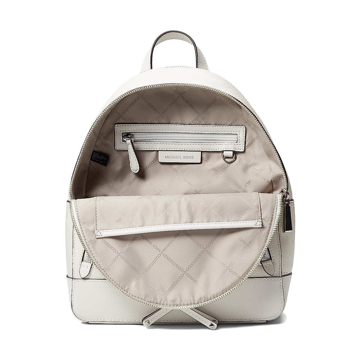 Michael Kors Brooklyn Medium Backpack Optic White One Size