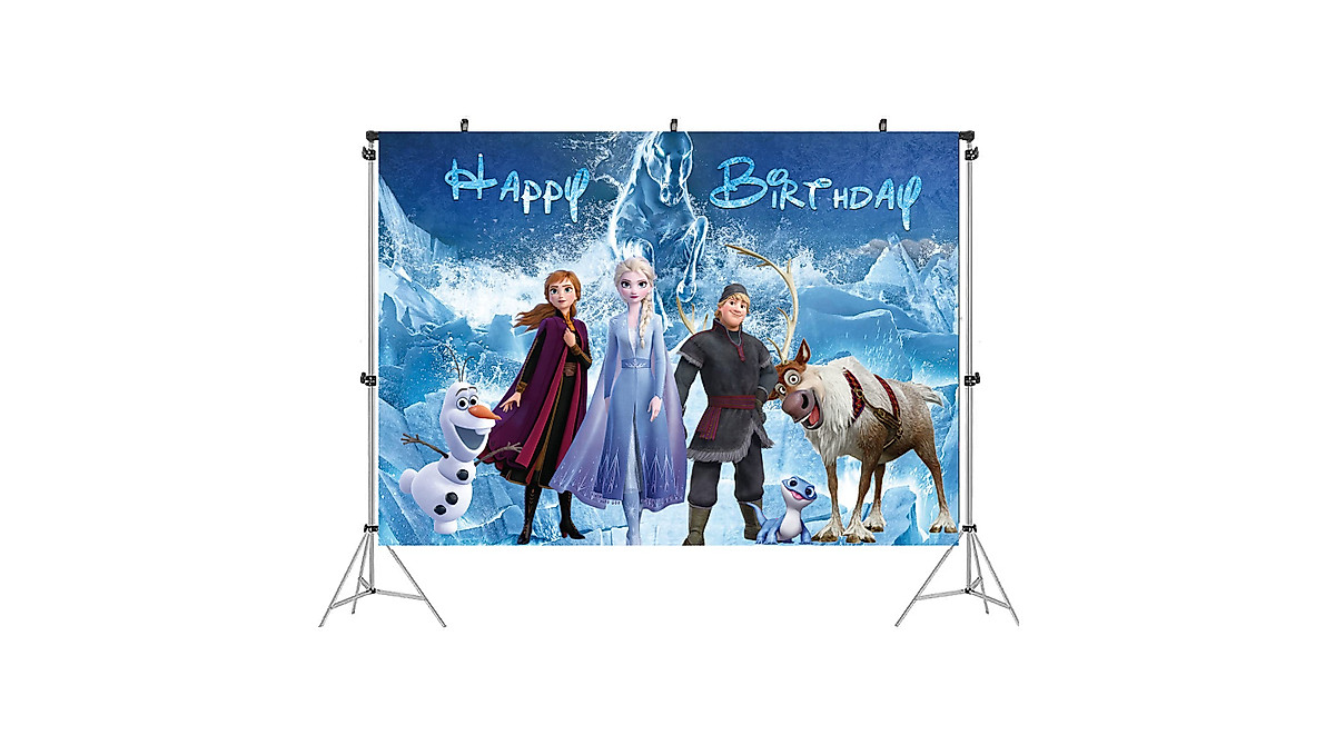 Ice Princess Backdrop for Birthday Party - 5x3ft