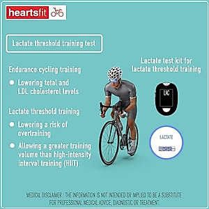 HeartsCare Lactate Strips - 25 Count