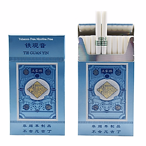 Fetcasy® Herbal Cigarettes - Tobacco and Nicotine Free， 2 Packs 40 Smokes