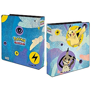 Ultra PRO - Pokémon Pikachu & Mimikyu 2” Album Folder for Collectible Trading Cards - 3 Ring Card Folder Perfect for Storing & Protecting Valuable Cards, Pair With Ultra PRO 9-pocket Pages