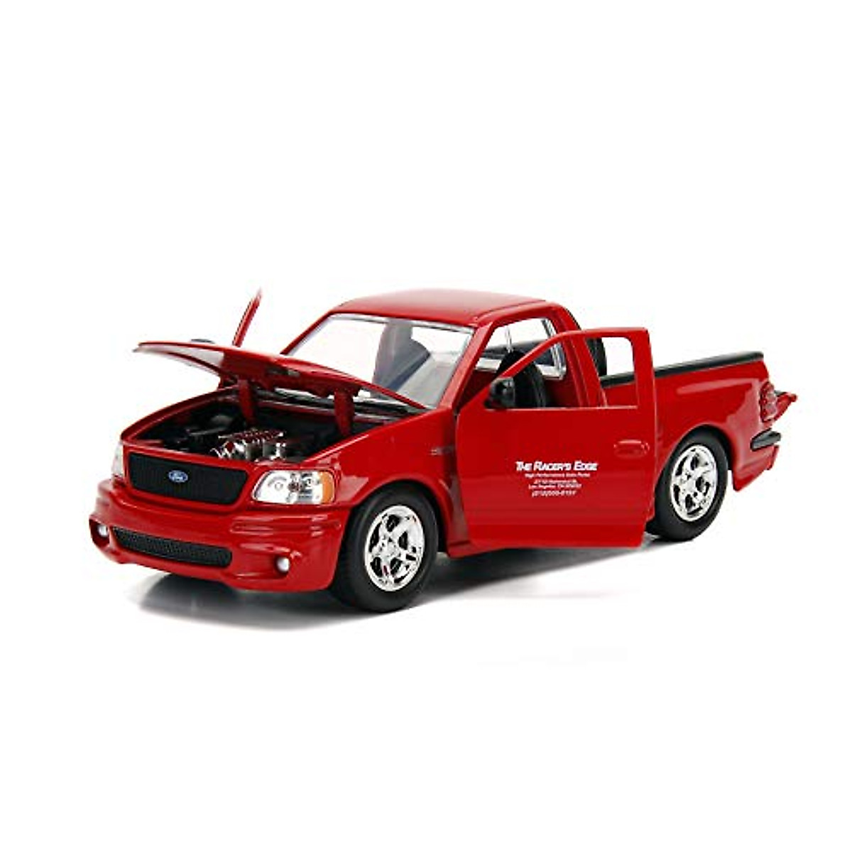 Jada Toys Fast & Furious 1:24 Brian's Ford F-150 SVT Lightning Die-cast Car, Toys for Kids and Adults, Red (99574)