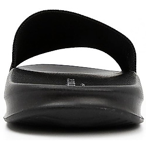 Juicy Couture Women's WayCool Womens Slide Sandals, Beach Sandal, Flip Flops, Size 6 Black