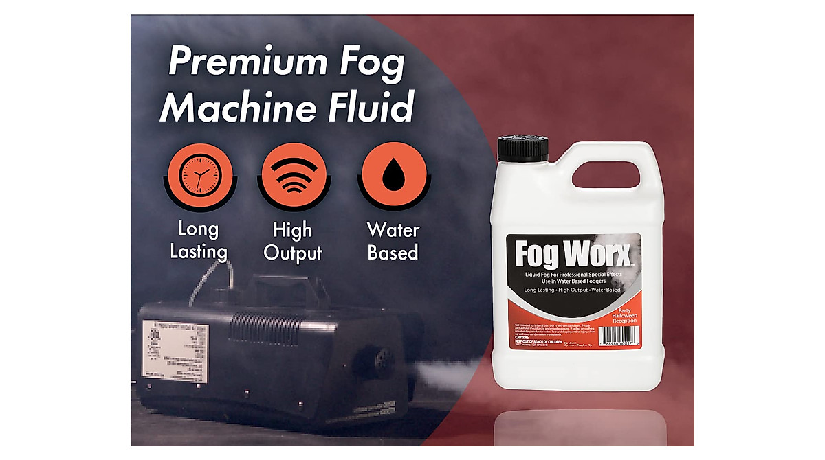 Water Based Fog Machine Fog Juice Scent Fogworx Fog Machine Cleaner 1 ...