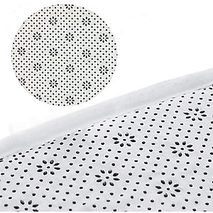 UOZXOML Cherry Blossoms Bath Mat Japanese Floral Pink Flowers Red Bathroom Rug Microfiber Memory Foam Shower Mat Kitchen Bath Floor Rugs, 18x30 Inch