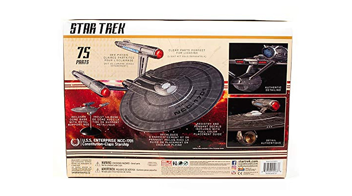 U.S.S. Enterprise Model Kit | Polar Lights 1:1000 Scale